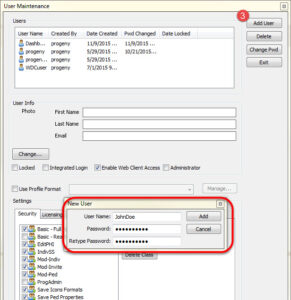 Logging into the Progeny Desktop Client- Desktop - Progeny
