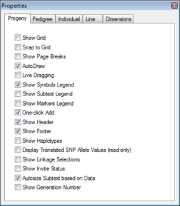Pedigree Canvas - Desktop - Progeny