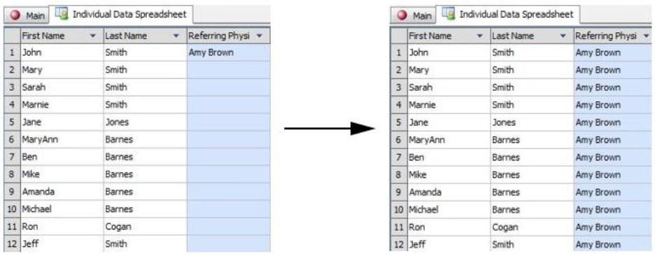 Spreadsheets Module - Desktop - Progeny