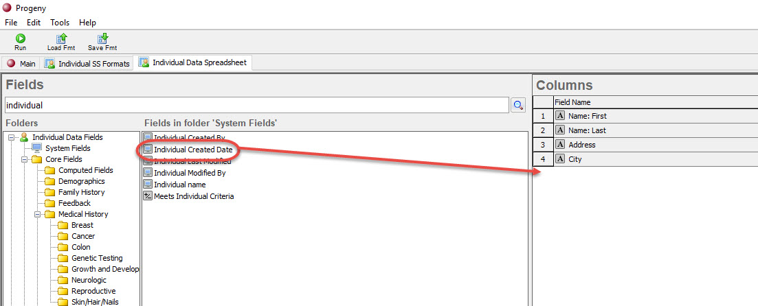 Spreadsheets Module - Desktop - Progeny