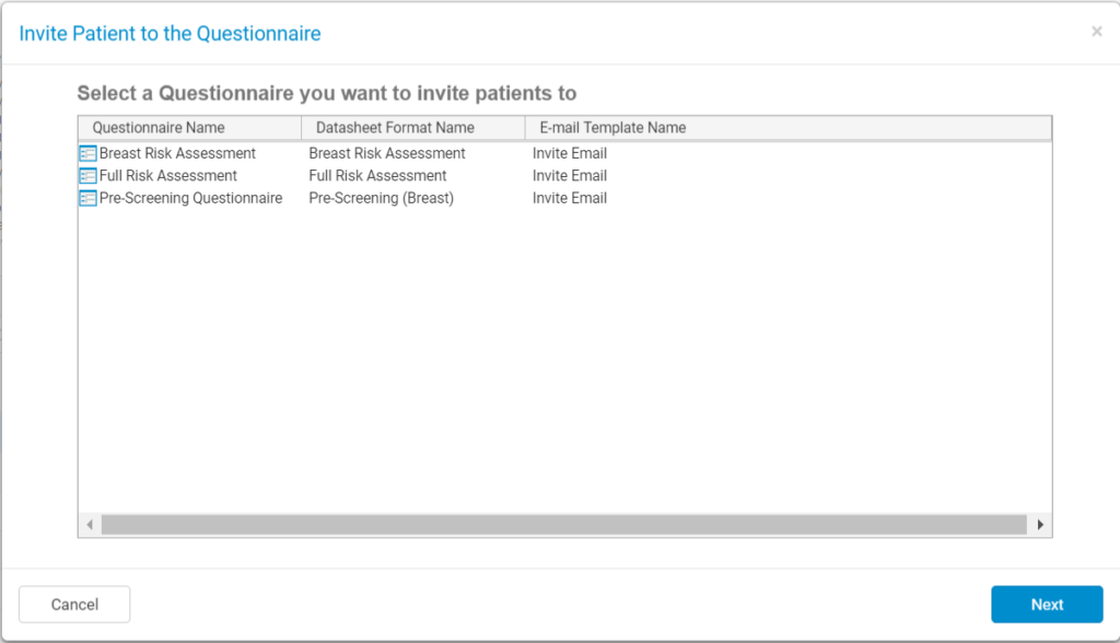 Invite Status - Progeny
