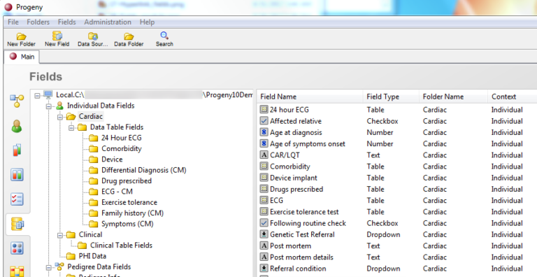 Fields - Desktop - Progeny