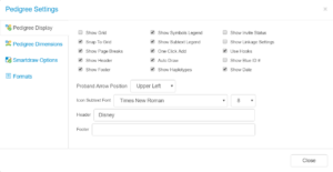 Pedigree Canvas - Progeny