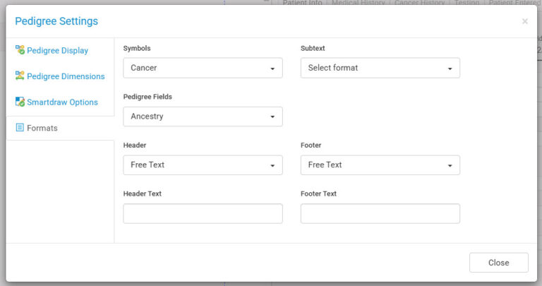 Pedigrees Module - Progeny