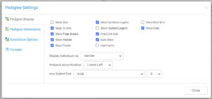 Pedigrees Module - Progeny