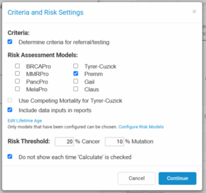 Risk Assessment - Progeny